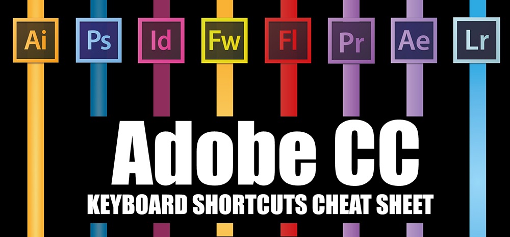 The Ultimate Adobe Creative Cloud Keyboard Shortcuts Cheat Sheet - # ...
