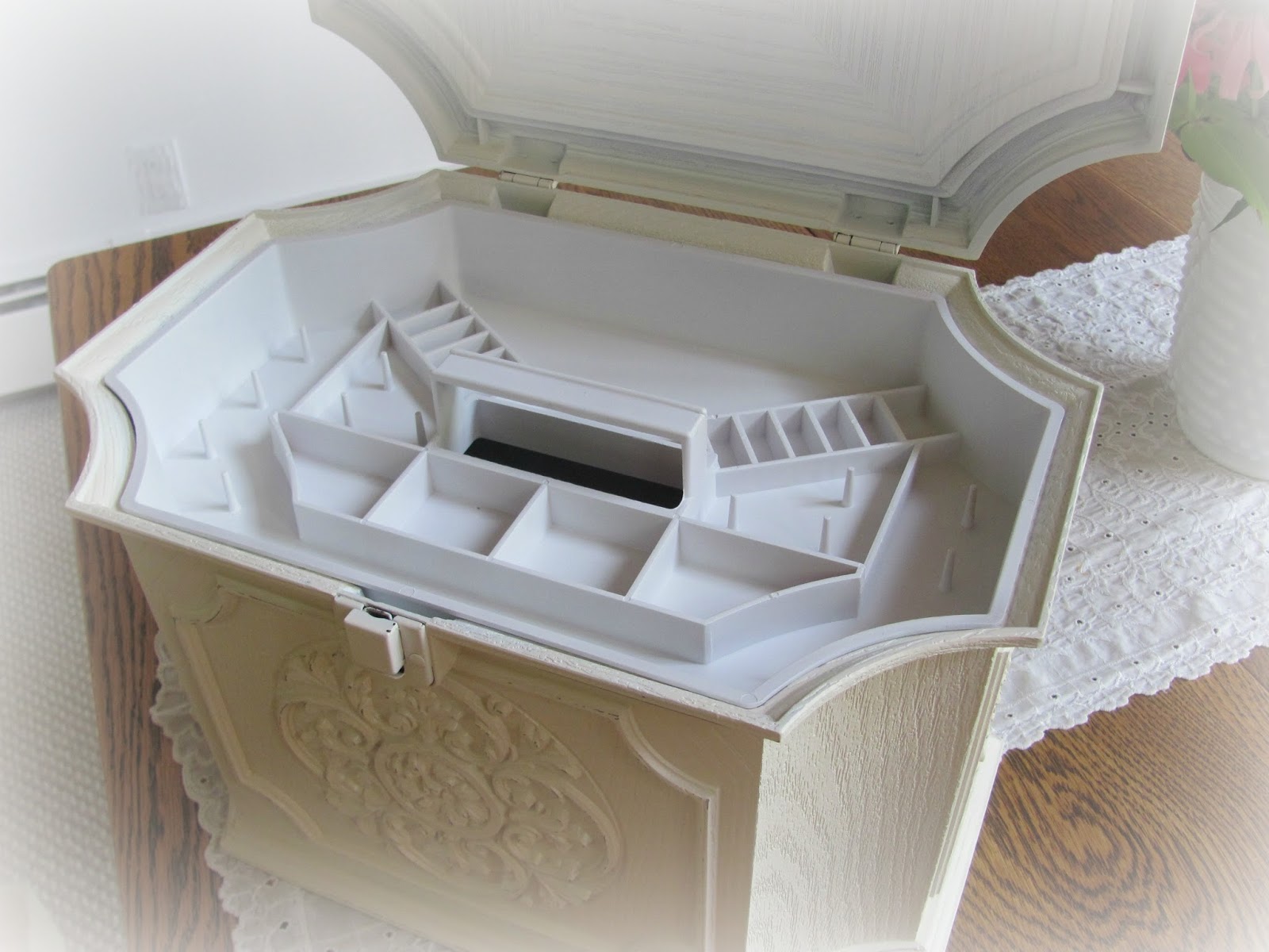 My Shabby Chateau: Vintage Sewing Box Makeover