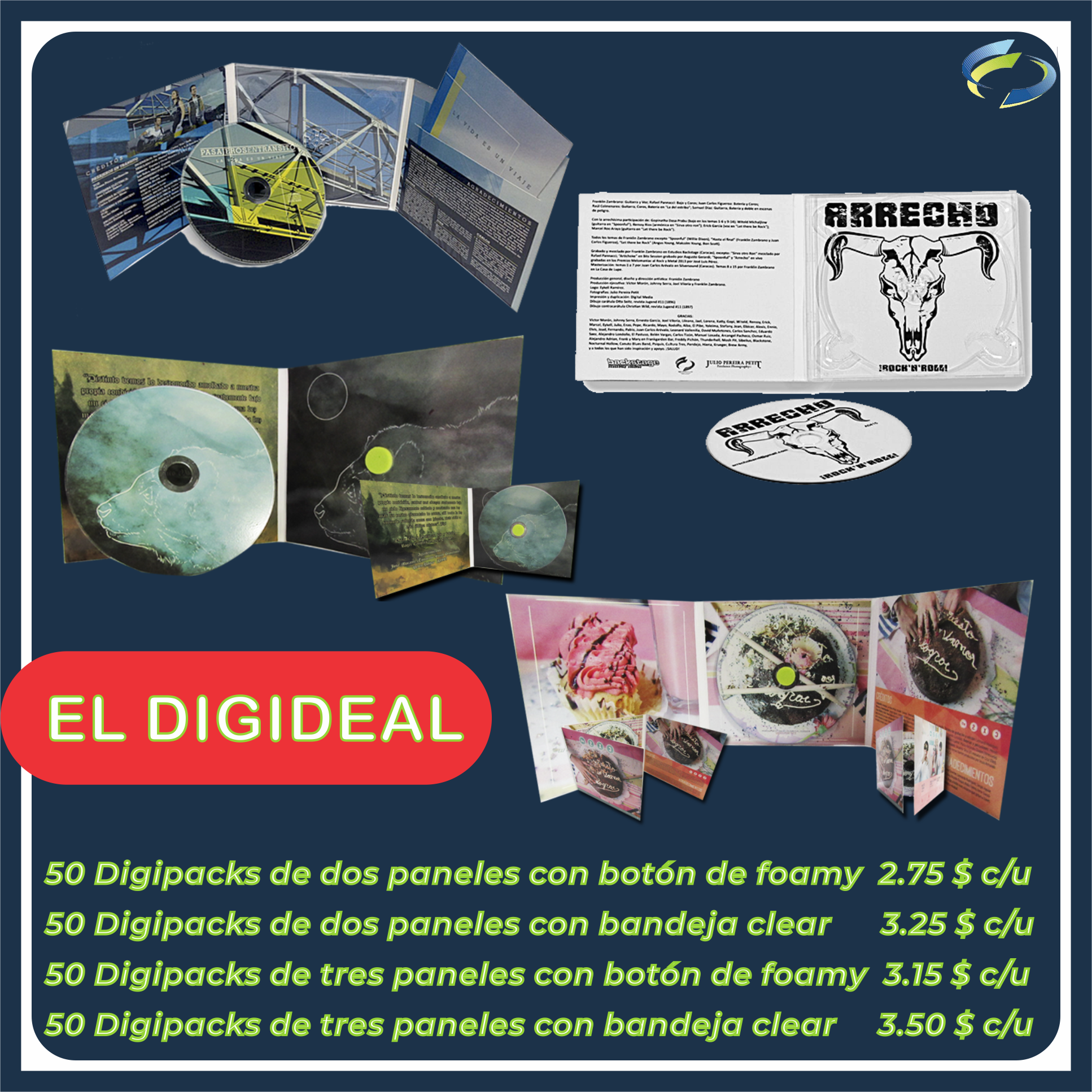 digitalmediaccs: ¿Por qué el diseño del Digipack ayuda al éxito de un CD?