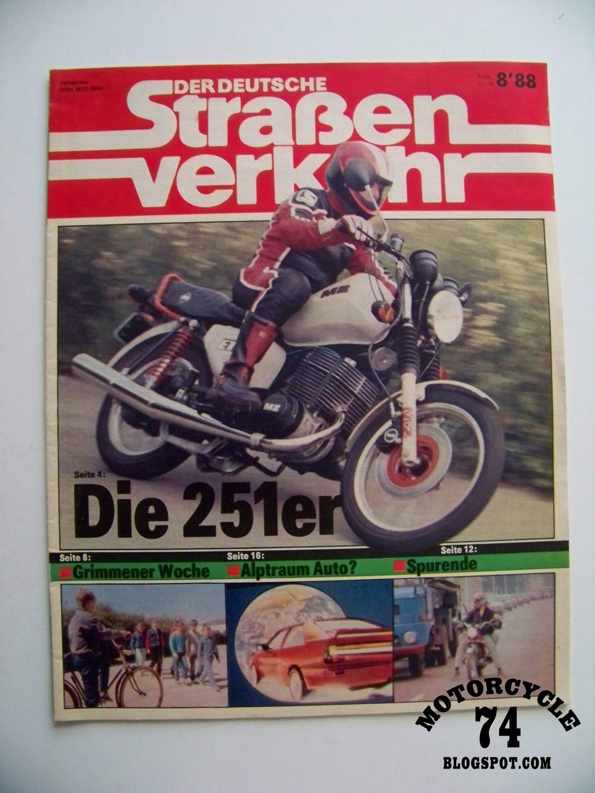 subhanallah: MZ 251 - DDR ( former East Germany ) magazines 1980's