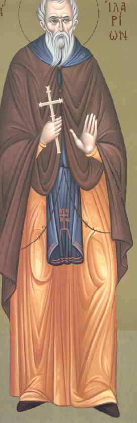 ORTHODOX CHRISTIANITY THEN AND NOW: Saint Hilarion the New, Abbot of ...