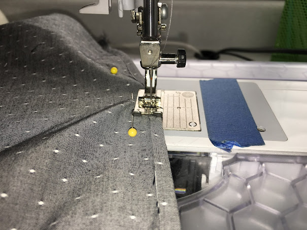 sewcreatelive: Men's Dress Shirt--How to Taper Sides