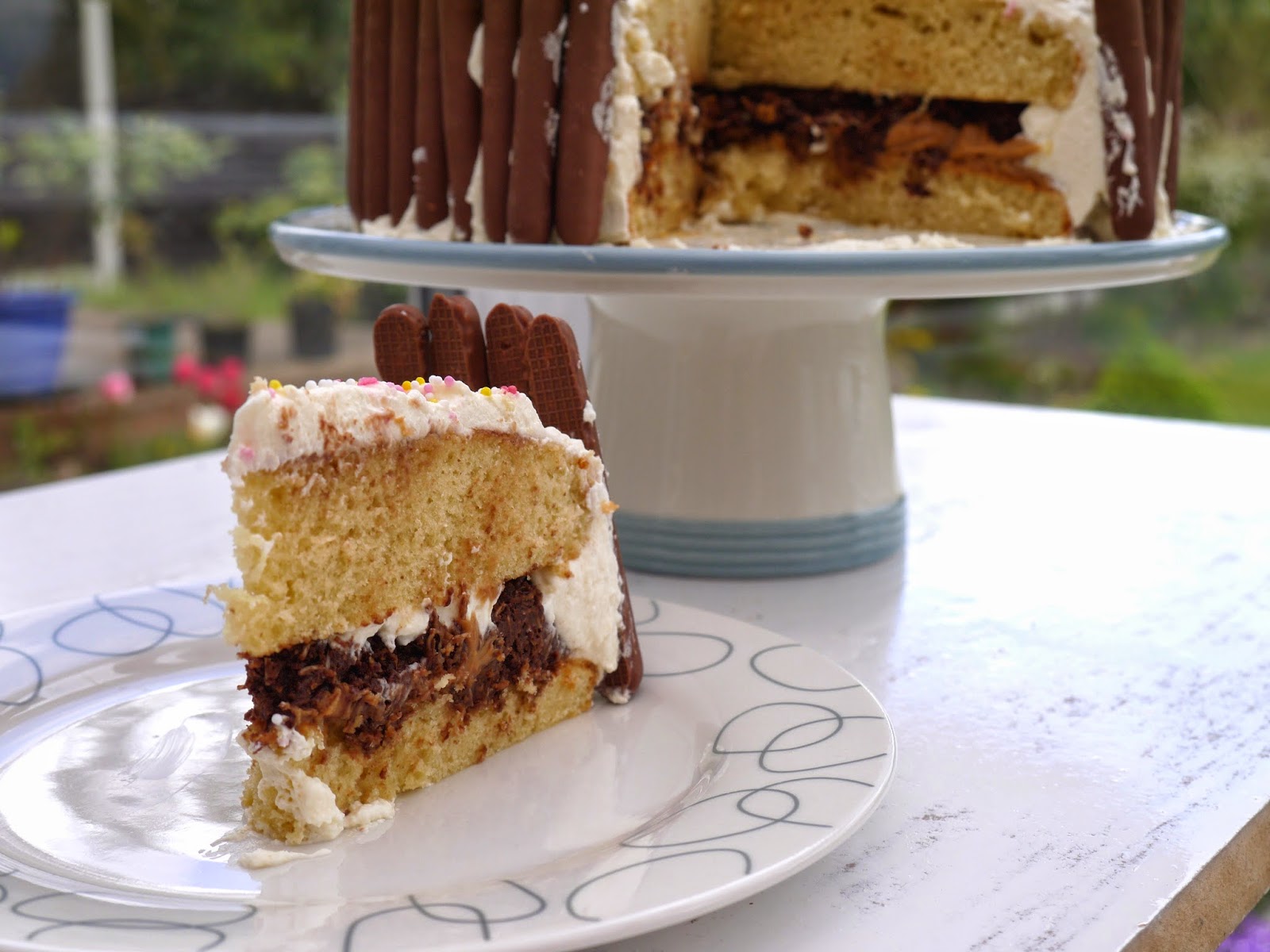 This Muslim Girl Bakes: A Cake with All My Favourites.