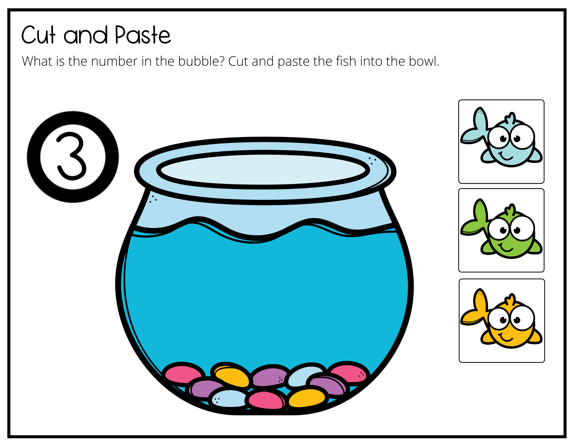 Hajar Tots: Counting Fish 1-10