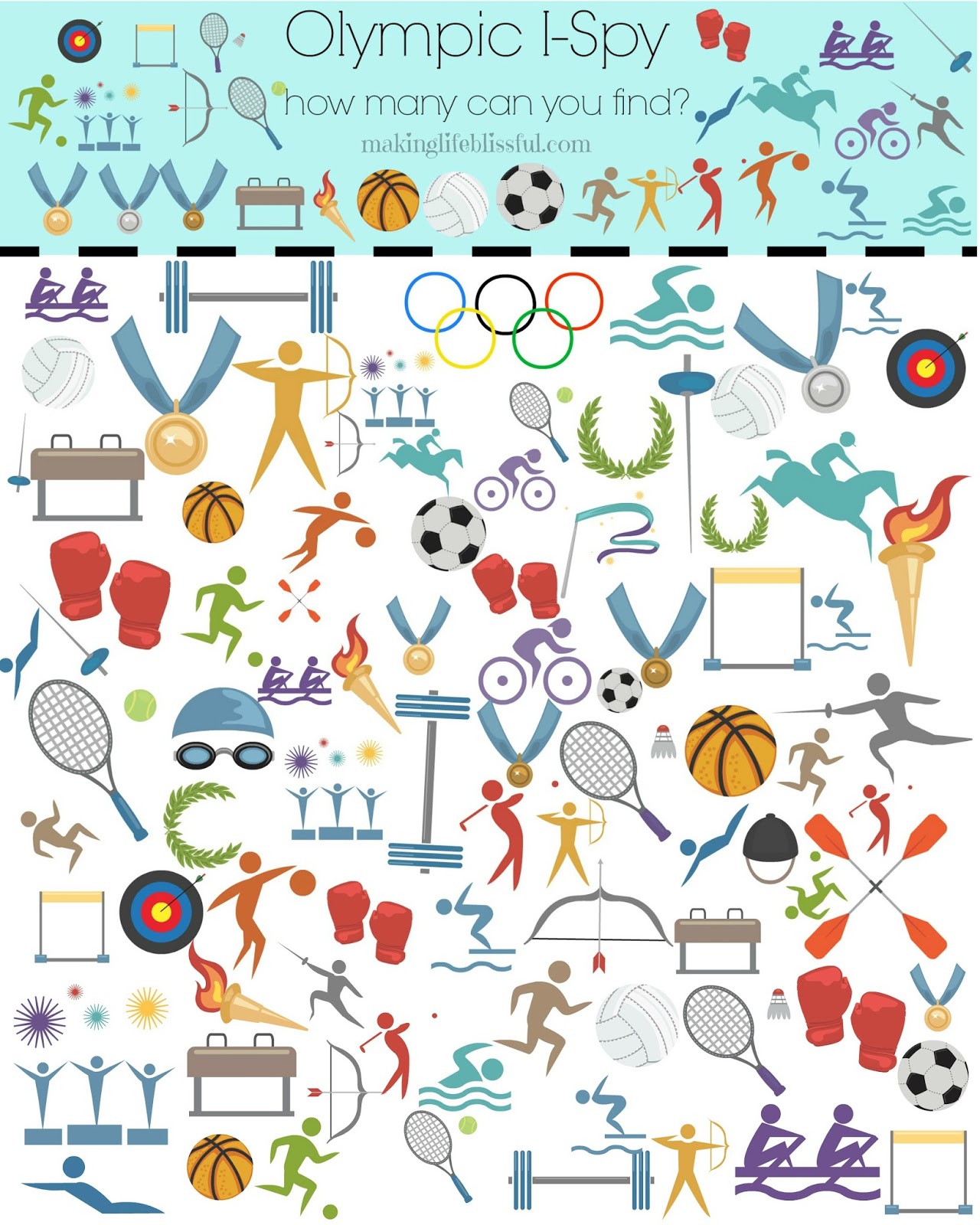 8 Easy Olympic Party Ideas for Kids! | Making Life Blissful