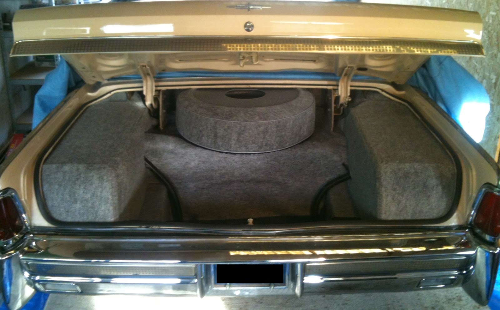 1964 Lincoln Continental : Trunk restoration (part 3)