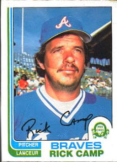Atlanta Braves #100 Favorite Players from the 1970's: #13 RICK CAMP