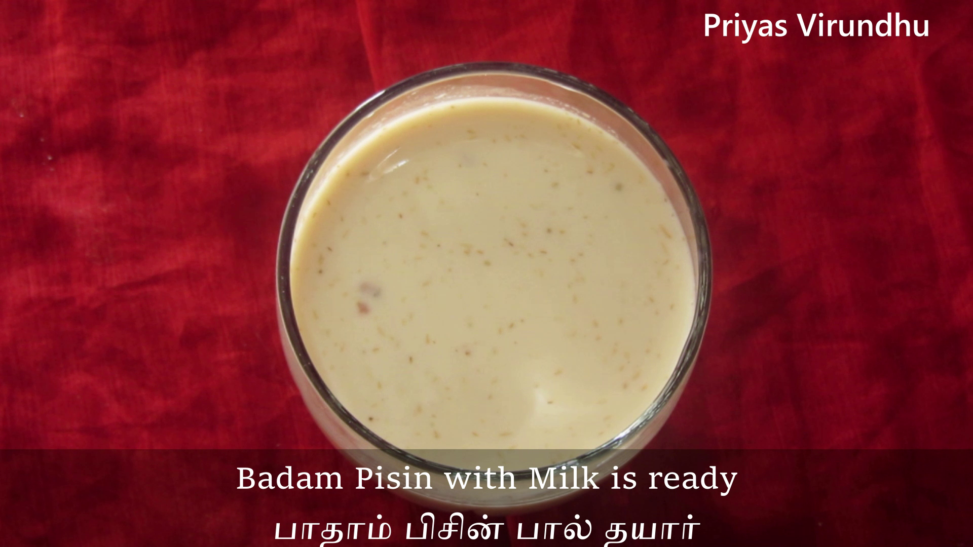 Priya's Virundhu: Badam Pisin With Milk/How to use Badam Pisin[Almond ...