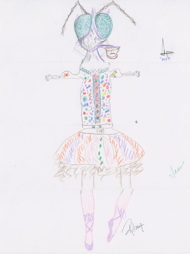 A Thousand Words ...: Exquisite Corpse Family Vacation Art