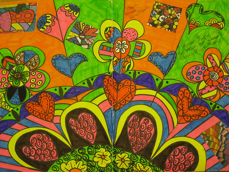 Indigo Blue: Pop Art WIP