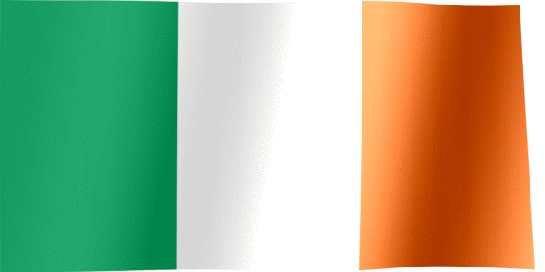Waving Irish Flag Gif
