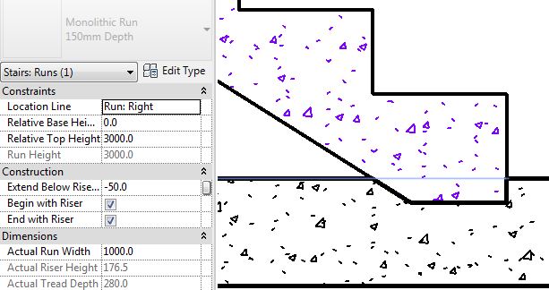RevitCat: Revit Stair-Floor Joins in Section