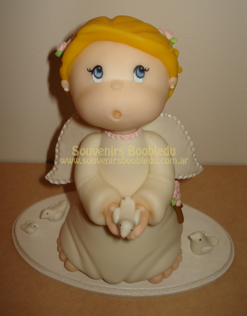 ANGELITO BAUTISMO / COMUNION | Souvenirs Boobledu