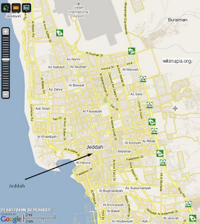 Maps of Kingdom of Saudi Arabia, Jeddah, Mecca, Medina, and Riyadh City ...