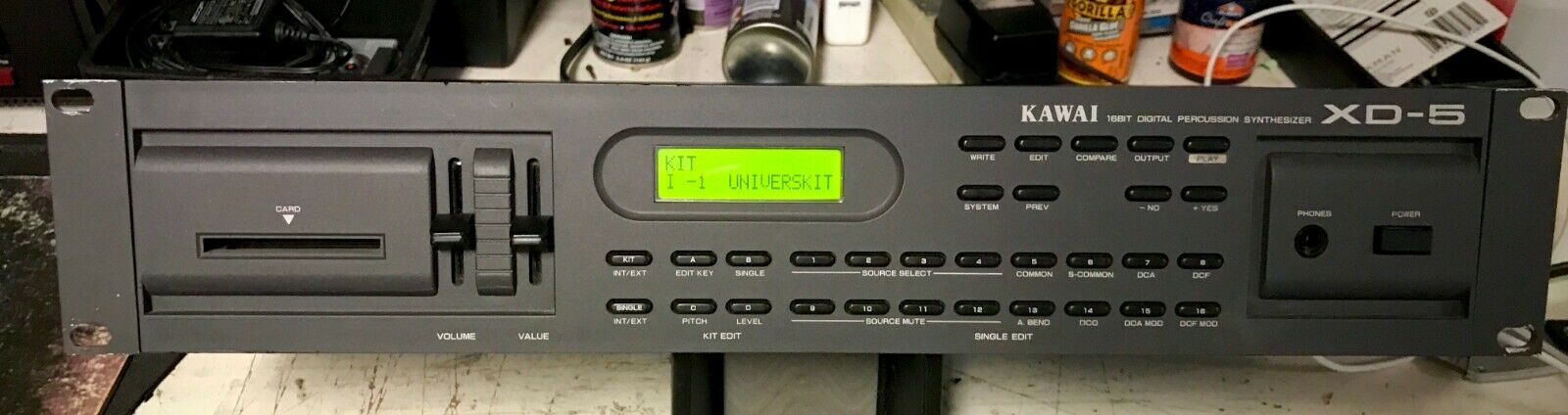 MATRIXSYNTH: KAWAI XD-5 16BIT DIGITAL PERCUSSION SYNTHESIZER MODULE