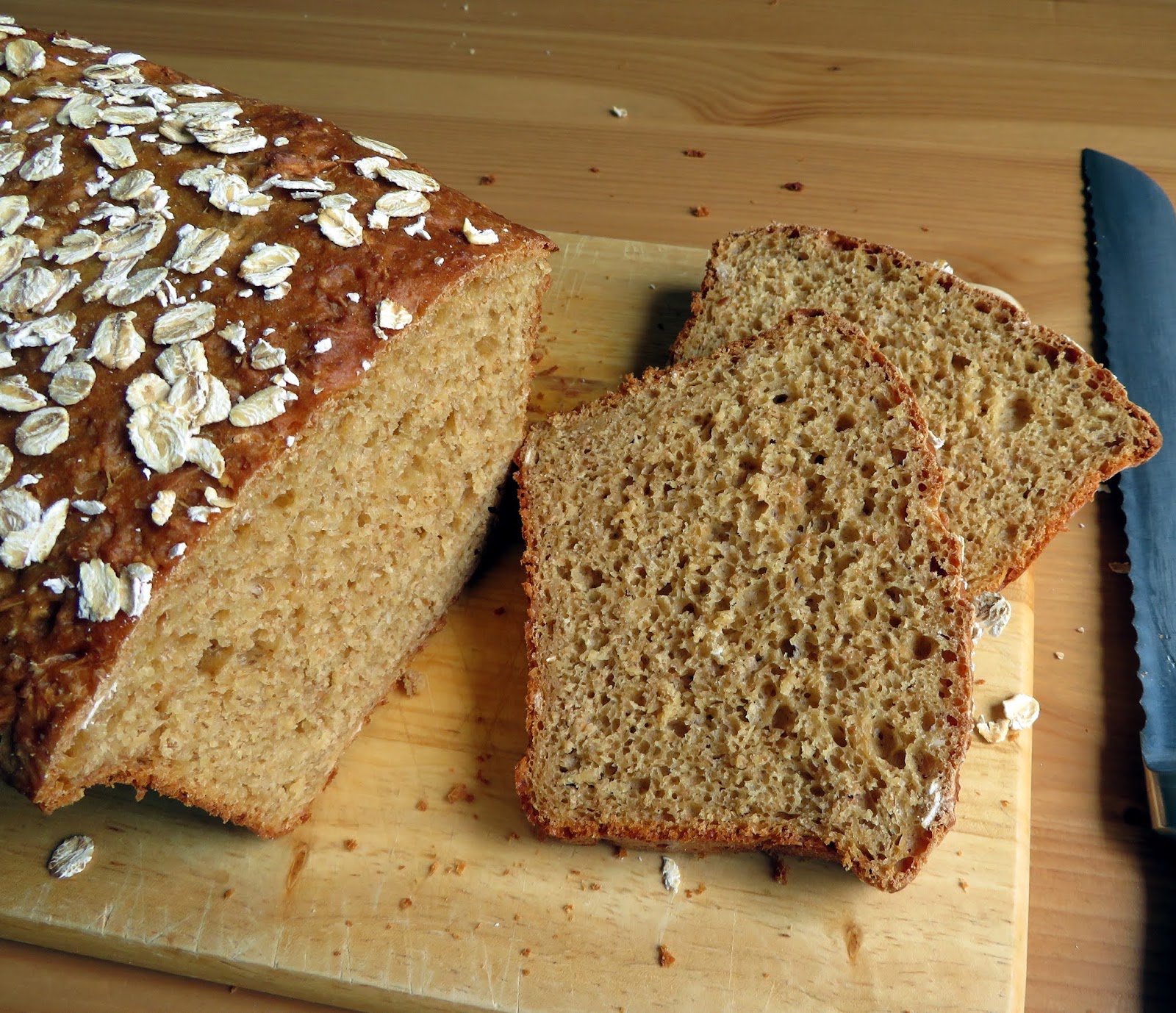 Oatmeal Batter Bread | The English Kitchen