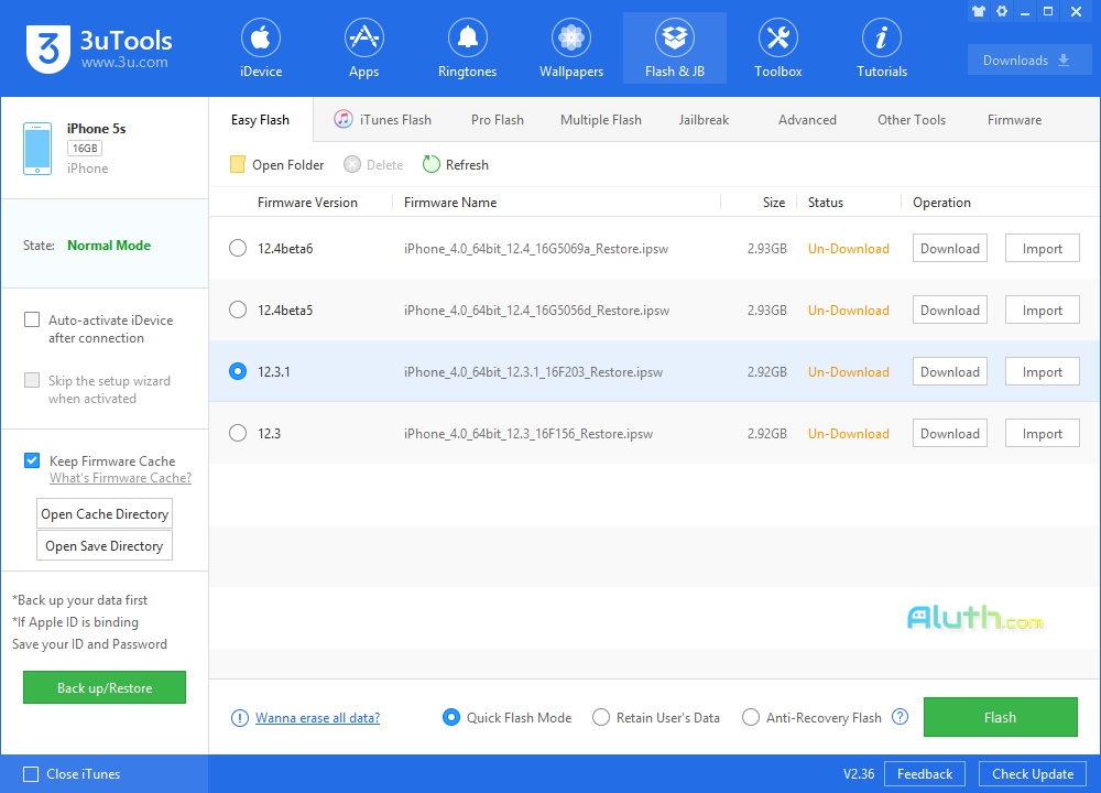 3uTools - All in one tools software for iPhone / iPad / iPod | Aluth