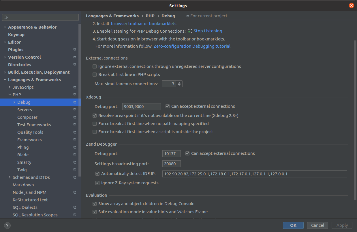 How to config XDebug 3, PHP 7.3 with PhpStorm 2020 - Jundat95 How to config XDebug 3, PHP 7.3 with PhpStorm 2020 - Jundat95