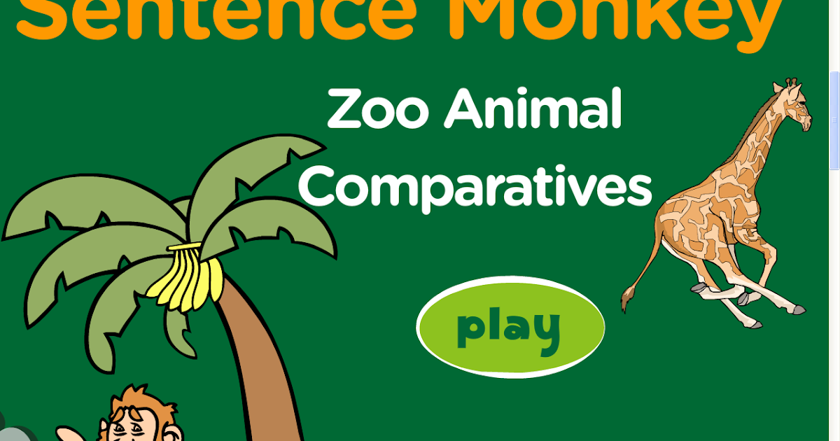 ENGLISH FUN&FAN CLUB: GAME: COMPARING ZOO ANIMALS
