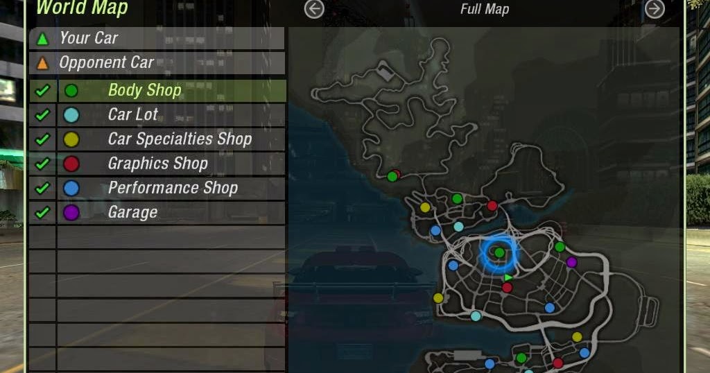 Nfsu2 Map