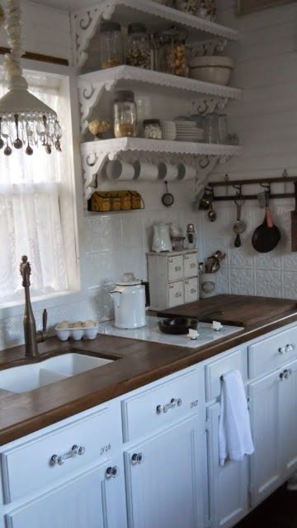 COTTAGE KITCHEN SHELVES | Simple and Serene Living