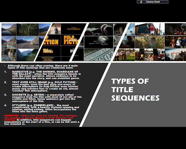 616 Deana Kent: Importance of Title Sequences + analysis of Se7en Titles
