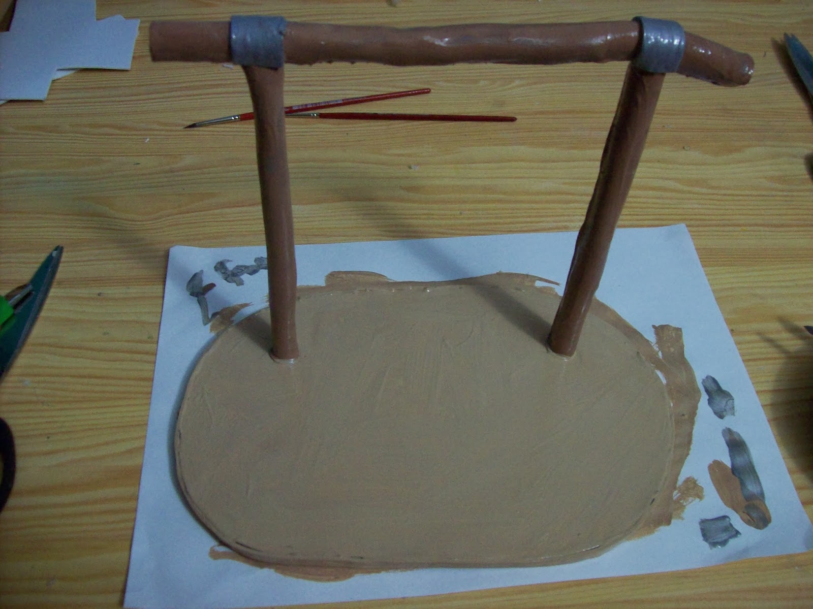 El Taller de Ire: Fofucha bailarina pintada a mano: paso a paso