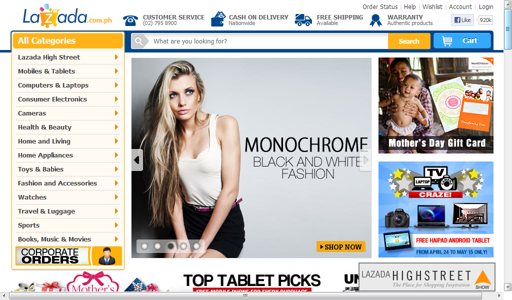 Lazada: Philippines' Online Shopping Mall: Lazada: Hassle-Free Internet ...