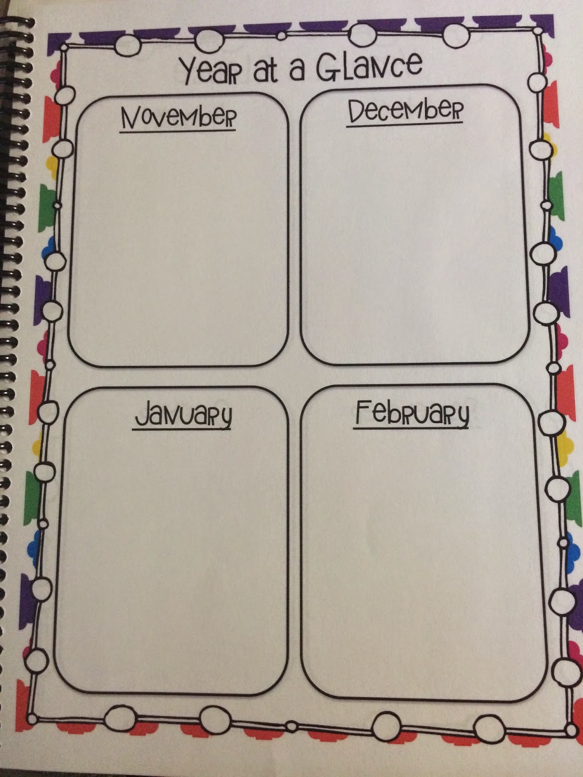 Teaching in Paradise: Monday Made It #1: Lesson Plan Book