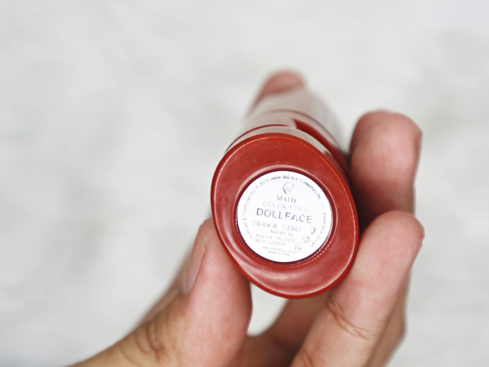 EB Matte Color Stick in DollFace Review - IzzaGlinoFull