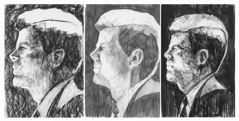 KATIE WHITEMAN: JFK: 3 Presidential Portraits