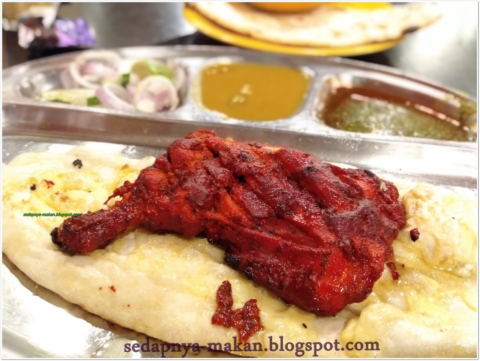 MaKaN JiKa SeDaP: Makan roti nan cheese ayam tandoori di Kapitan, Jalan ...