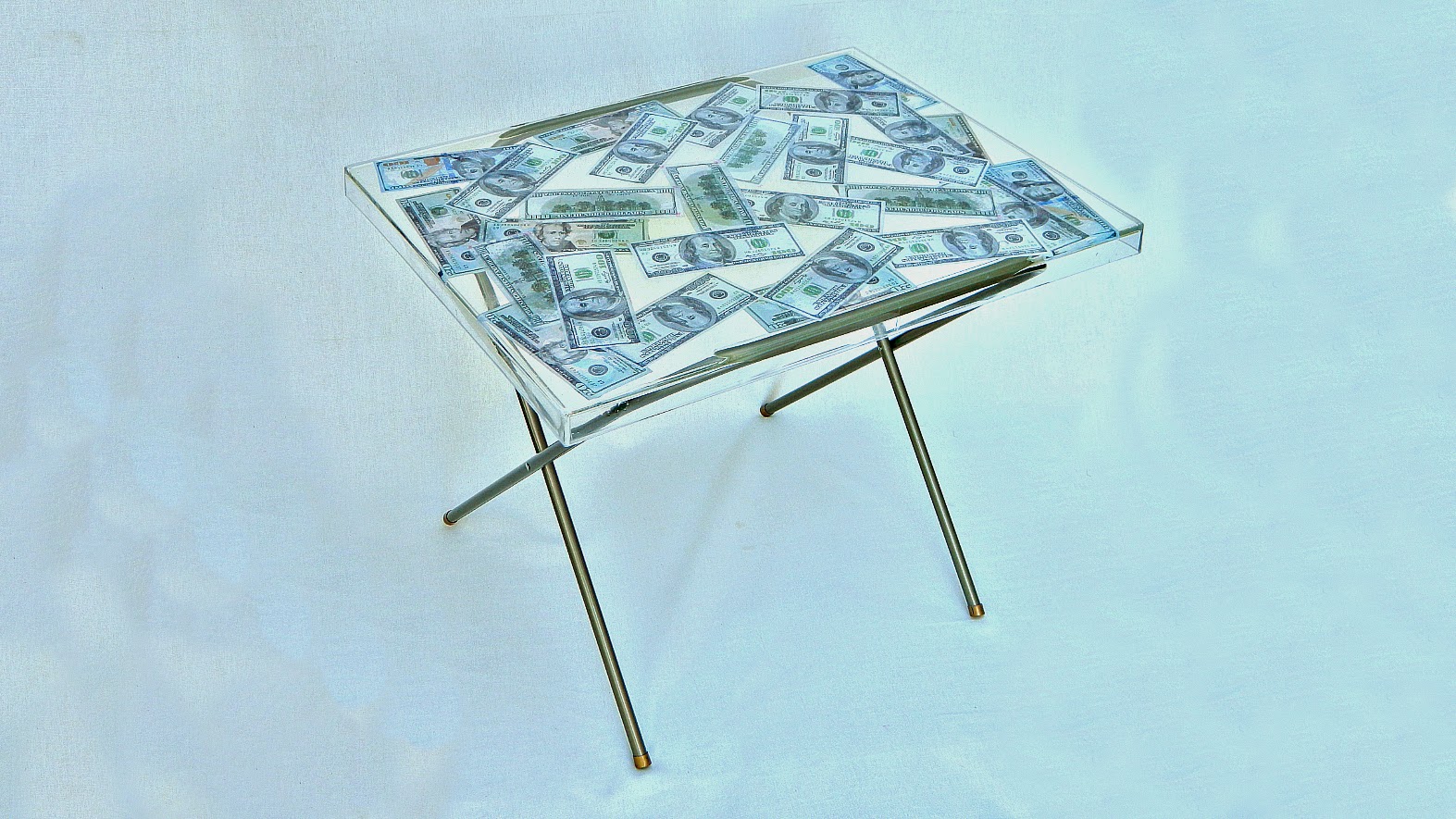 Mark Montano: Lucite Money Table DIY