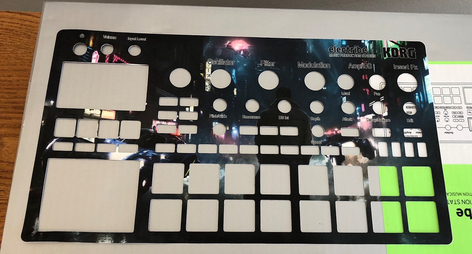 MATRIXSYNTH: Korg Electribe 2 Music Production Station w/ Blade Runner Skin