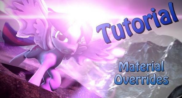 Equestria Daily - MLP Stuff!: SFM Tutorial: Material Overrides