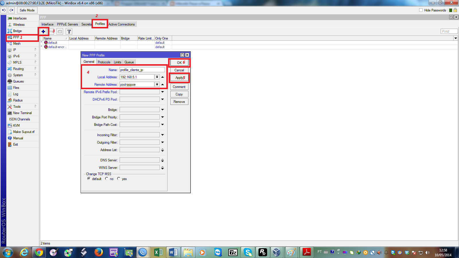 Mix Tecnologia: Configurando Sistema Mikrotik PPPoE e Cadastro de Clientes