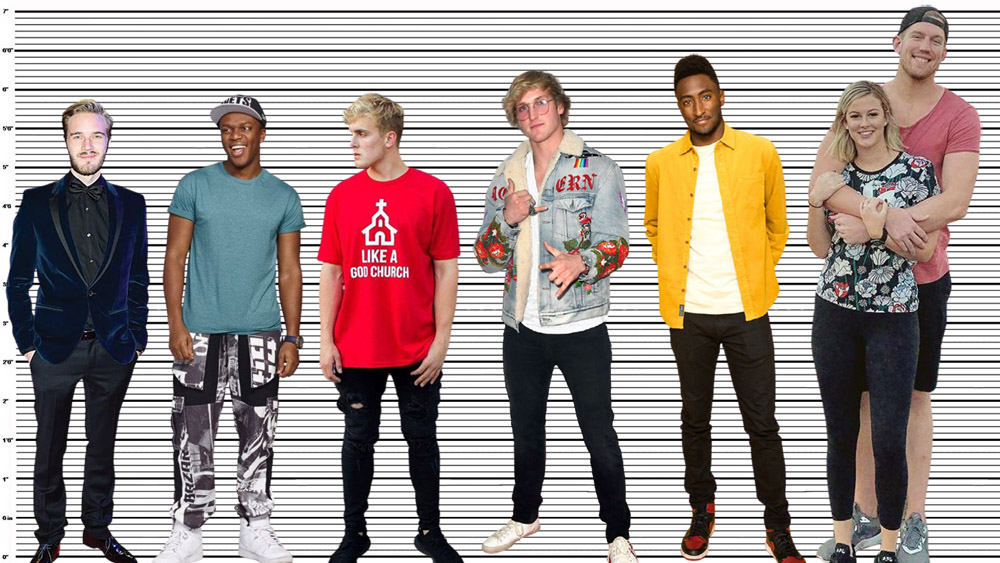 PewDiePie Height Photographic Height Comparison Brie pewdiepie-height-photographic-height-comparison-brie