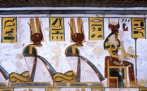 Egyptian Occult History: The Egyptian god Hu