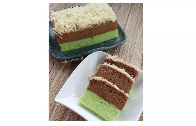 Resep Kue Kukus Pandan Cokelat Yang Manis Dan Mudah - Resep Rahasia
