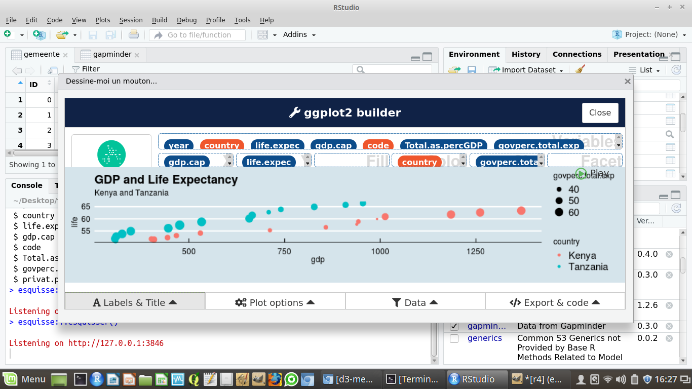 d3-media: GUI for R ggplot