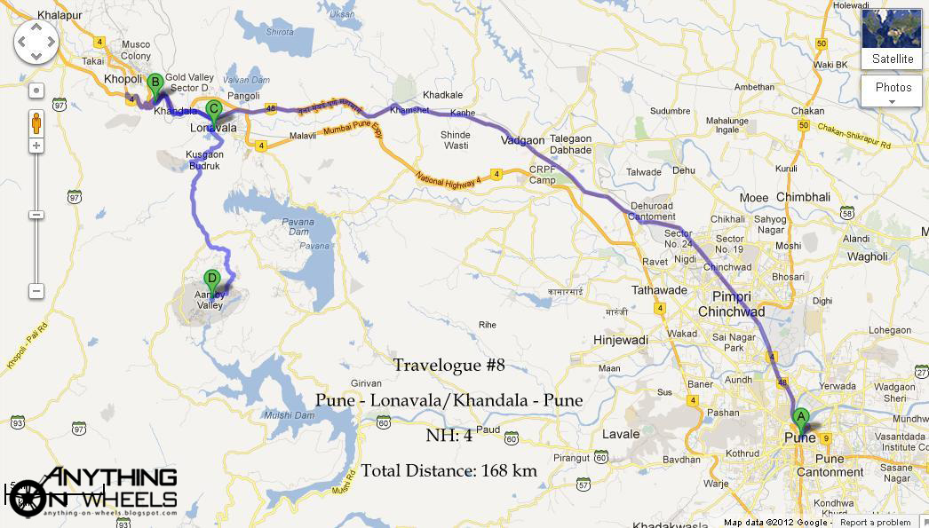 ANYTHING ON WHEELS: Travelogue #8 - Pune to Lonavala/Khandala
