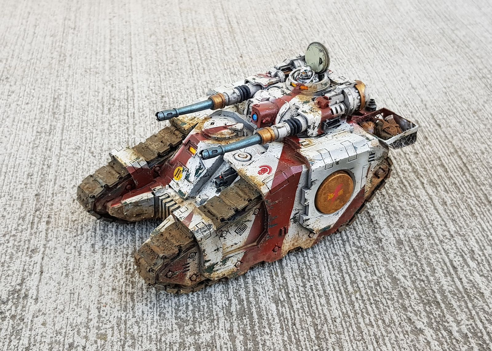 Kampfgruppe Engel: "White Scars" Legion Sicaran Battle Tank