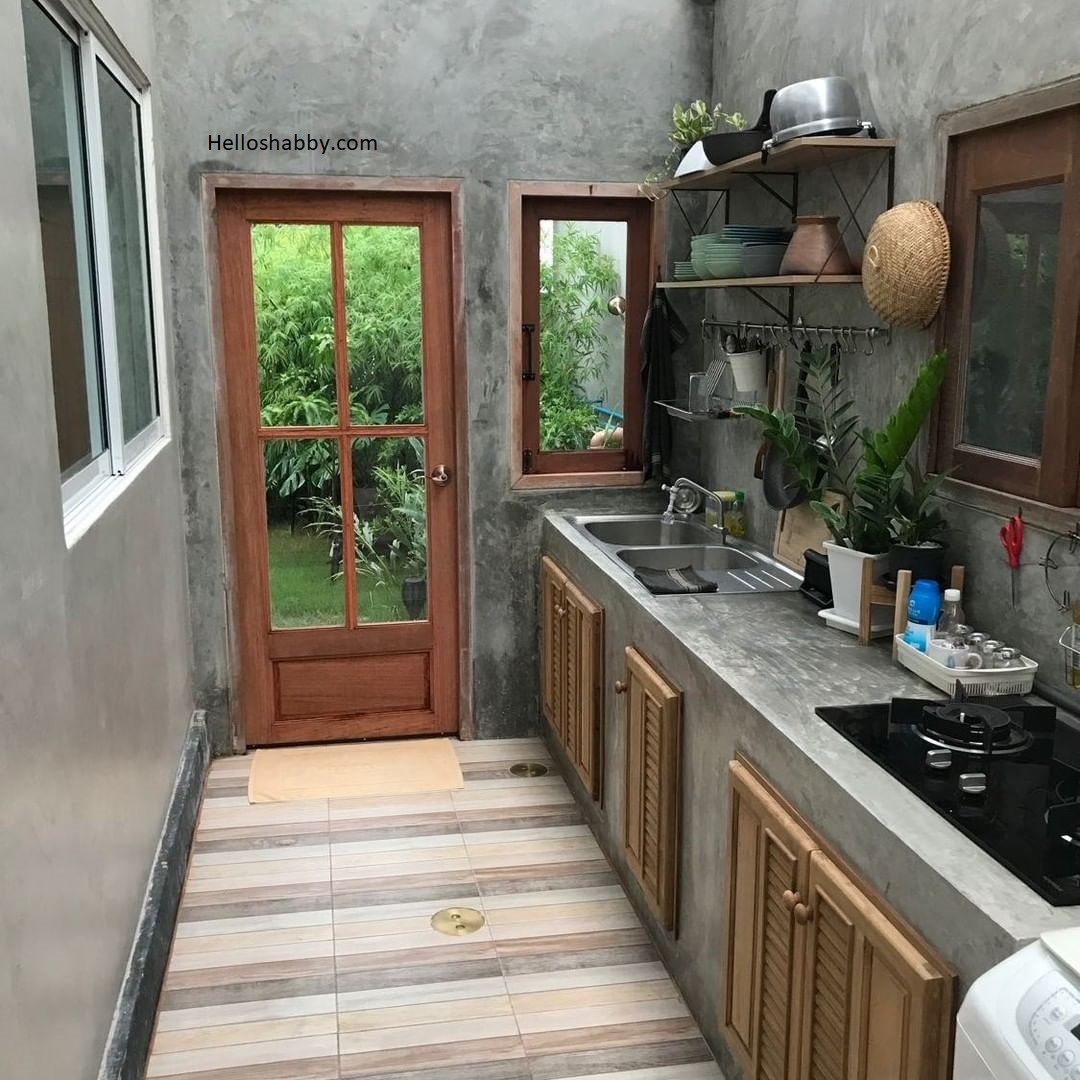 7 Timeless and Stylish Kitchens with Concrete Countertops ~ HelloShabby ...