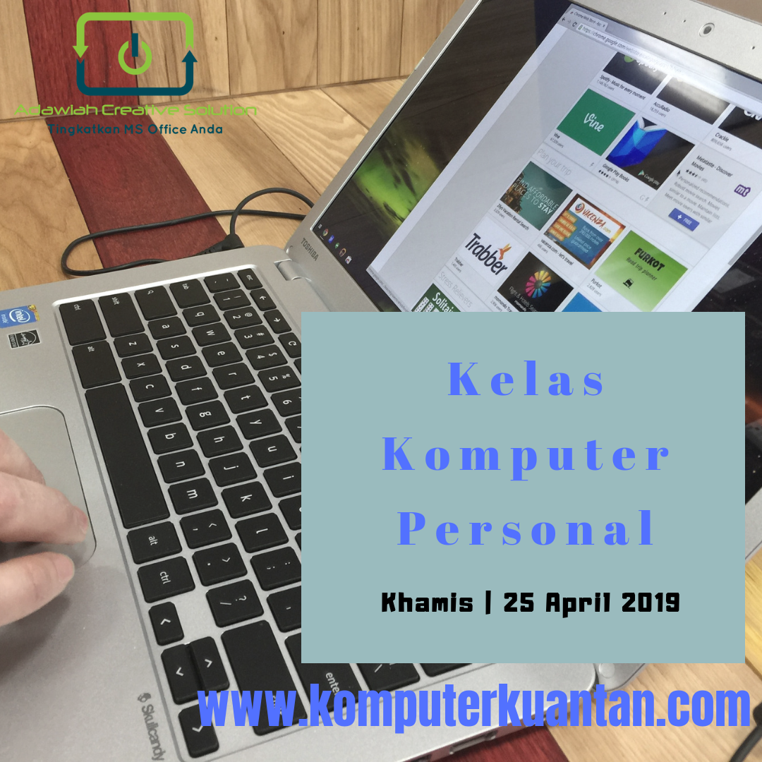 5 Sesi Menaip 1400 Patah Perkataan | Kursus Komputer Perkeranian