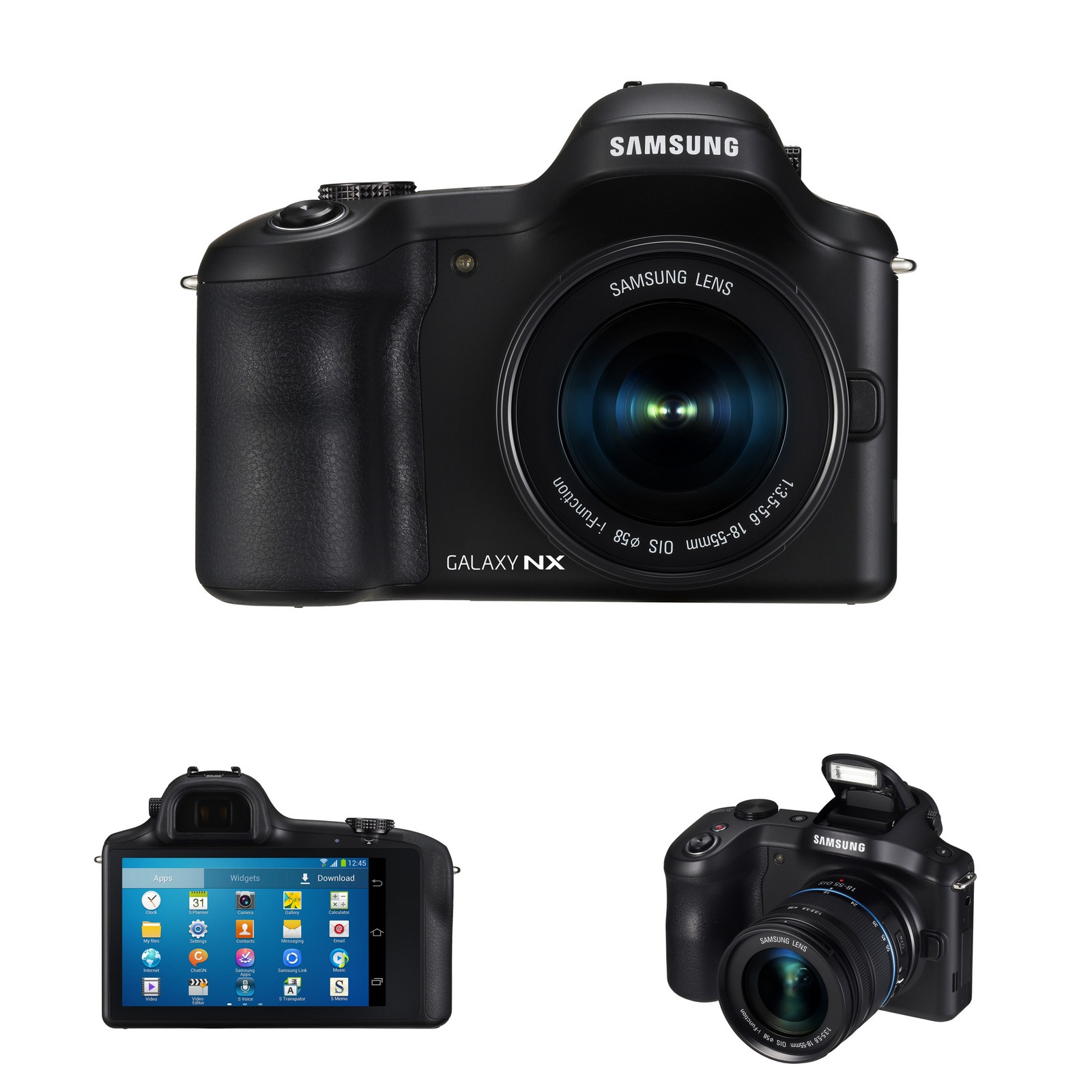 Samsung GALAXY NX Camera: Interchangeable Lens + 3G/LTE