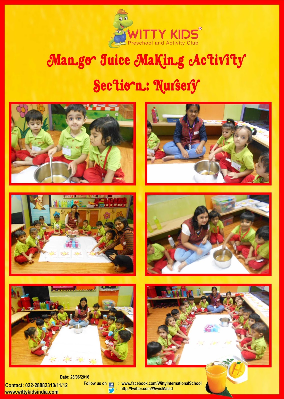 On the top of the World...: Cooking Activity "Making a Mango Squash" by ...