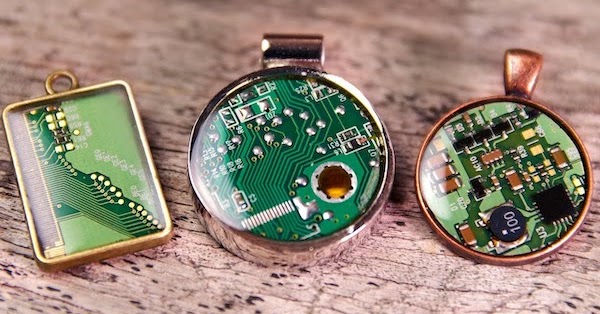 How to Make Circuit Board Pendants / The Beading Gem