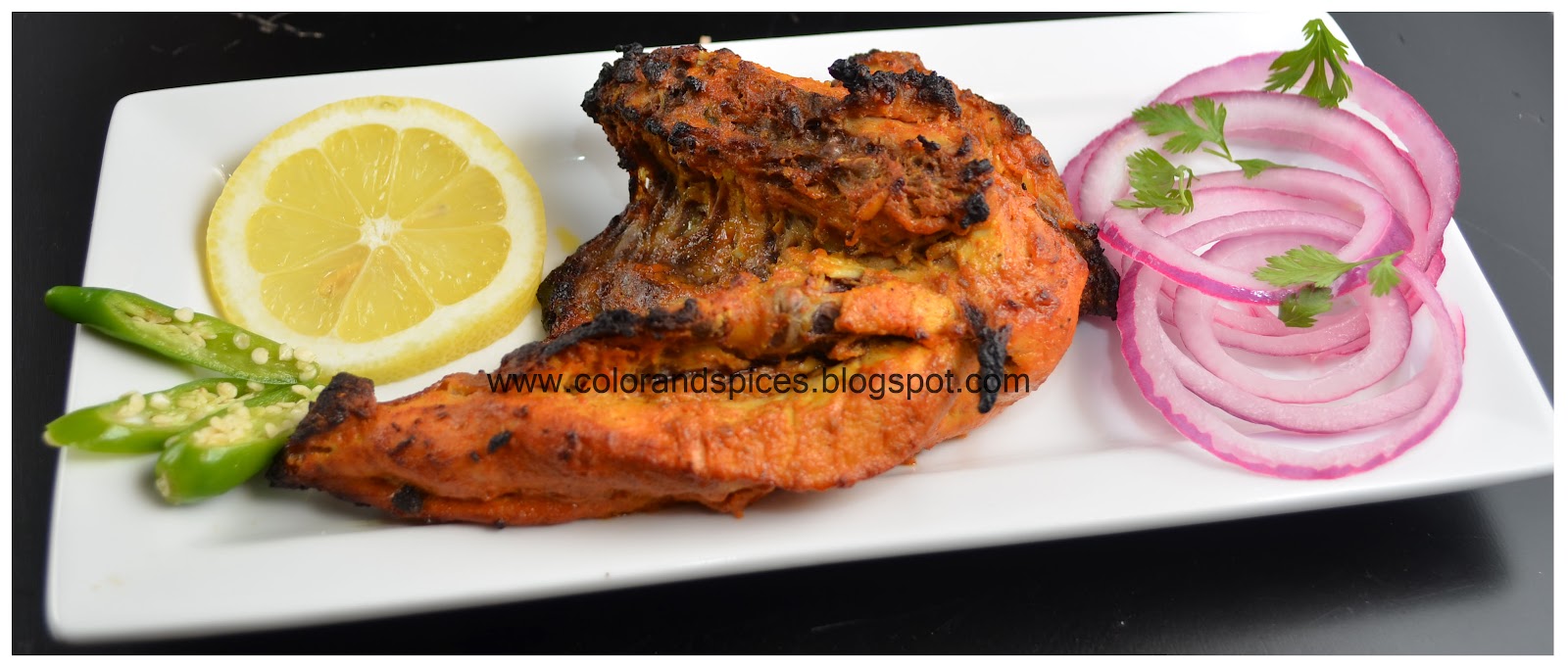 Color and Spices: Tandoori Chicken