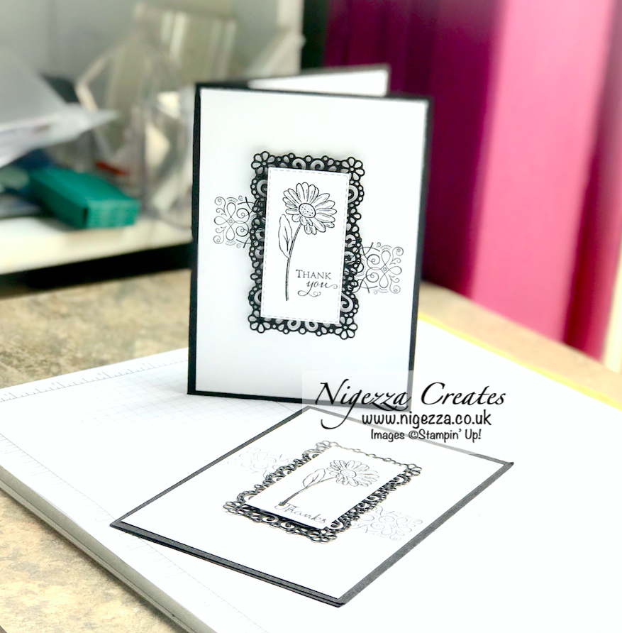 Nigezza Creates: Ornate Style Monochrome Card