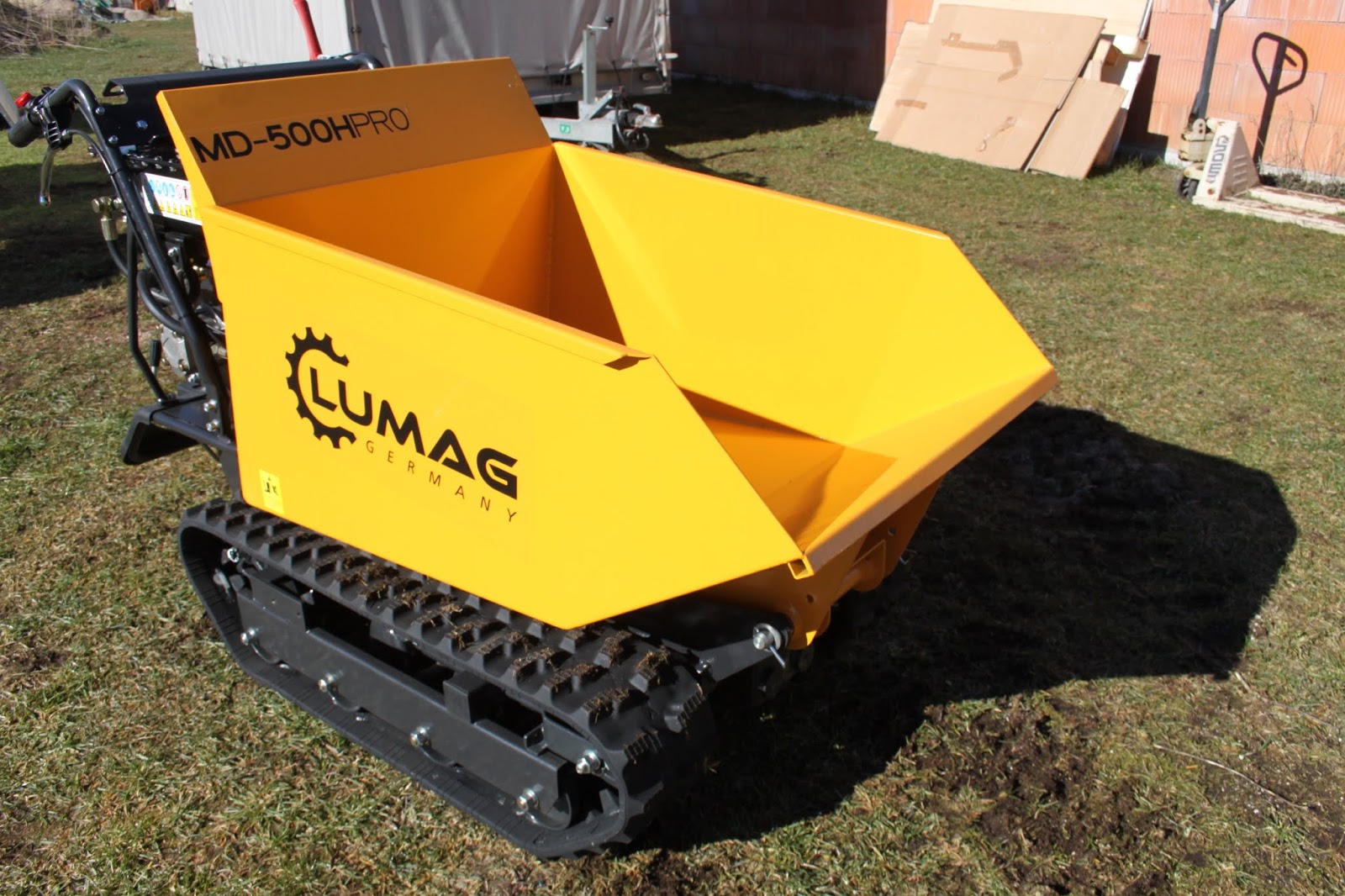 BROUETTES A CHENILLES LUMAG / UNIMEC: Brouette à chenilles Lumag MD500H ...